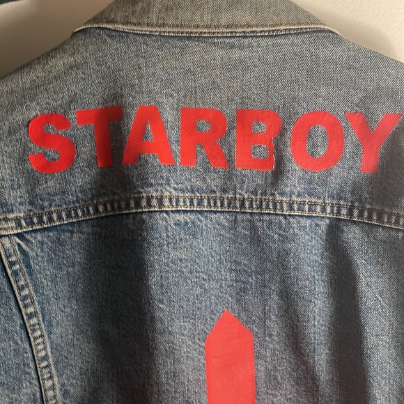 Jackets & Coats | The Weeknd Starboy Denim Jacket | Poshmark